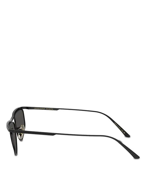 Khaite X Oliver Peoples Irregular Oval Sunglasses