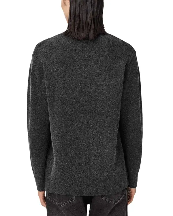 ALLSAINTS Patterned Crewneck Sweater
