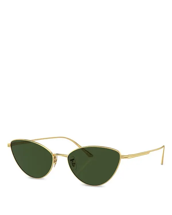 Khaite Butterfly Sunglasses 56mm - Gold