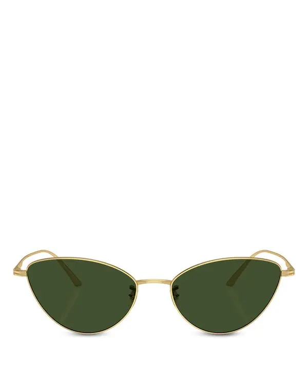 Khaite Butterfly Sunglasses 56mm - Gold