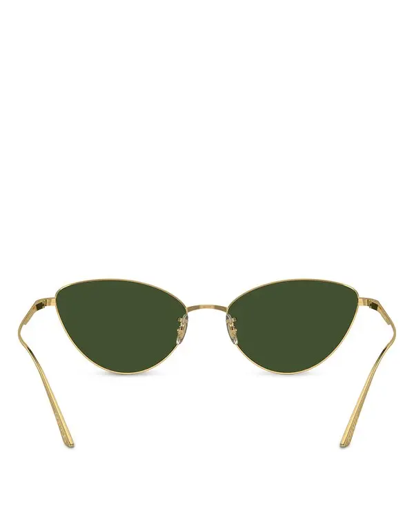 Khaite Butterfly Sunglasses 56mm - Gold