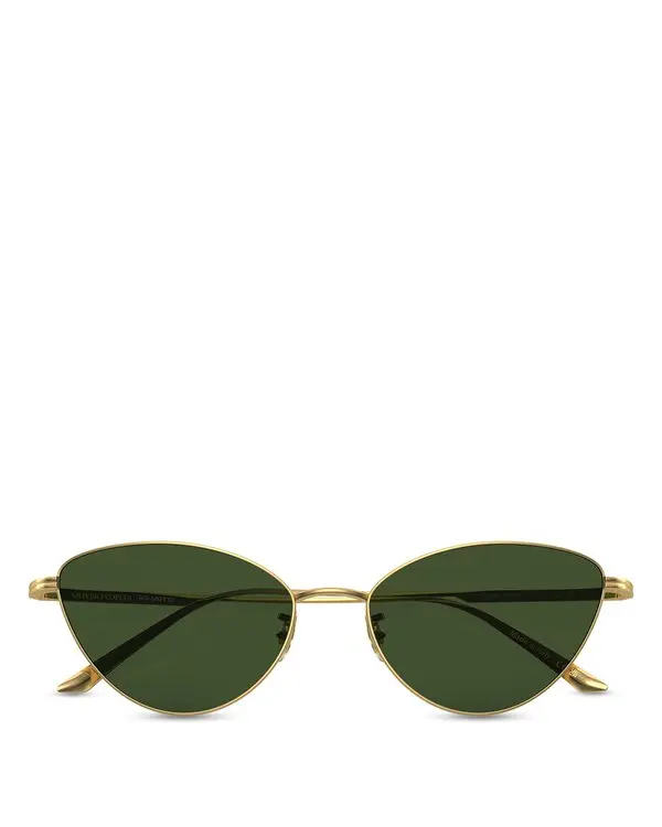 Khaite Butterfly Sunglasses 56mm - Gold