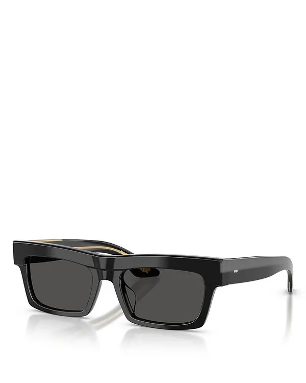 Khaite X Oliver Peoples Pillow Sunglasses - Black