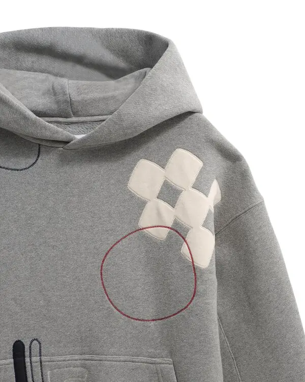 WAX LONDON Oversized Royal Hoodie