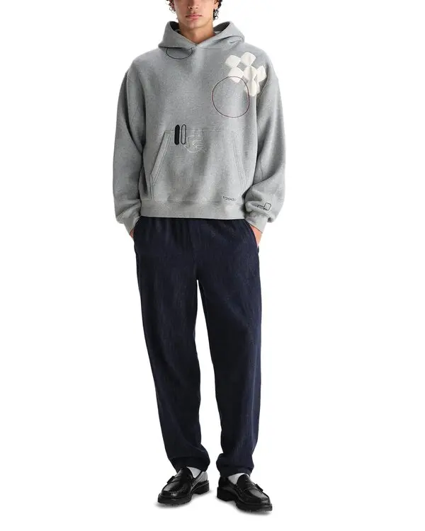 WAX LONDON Oversized Royal Hoodie
