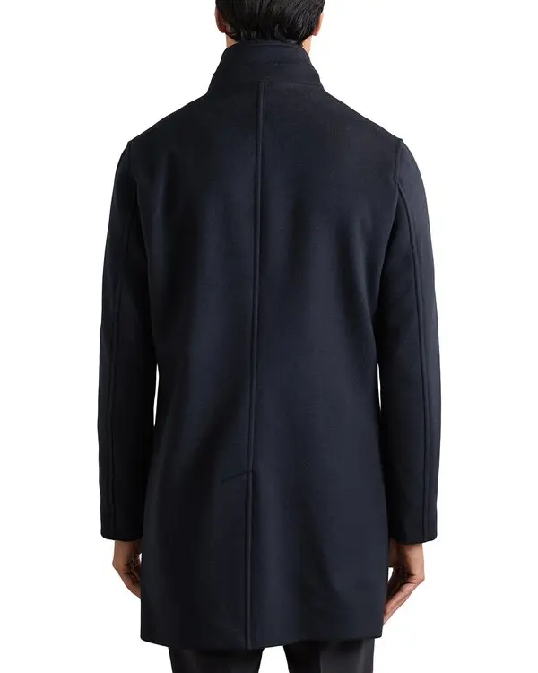 REISS Fuel Vest Insert Coat - Navy