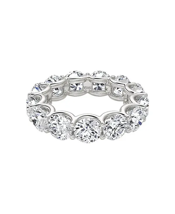 VRAI Eternity Band With Round Lab Grown Diamonds - K White Gold