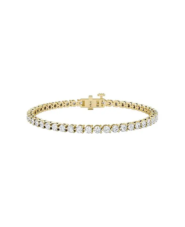 VRAI Tennis Bracelet 4.70ctw - K Yellow Gold