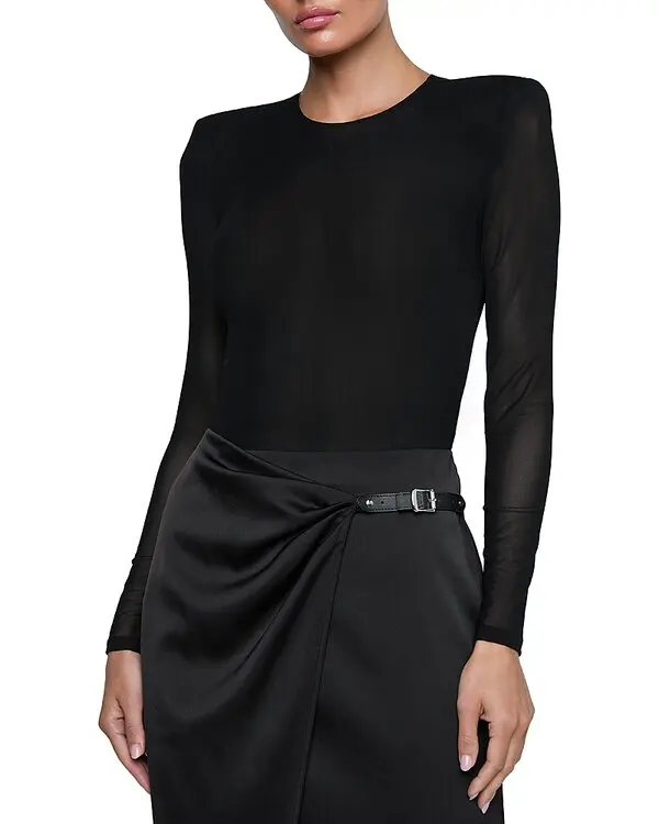 L'Agence Trista Bodysuit - Black