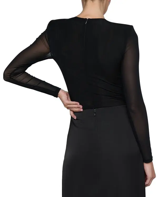 L'Agence Trista Bodysuit - Black