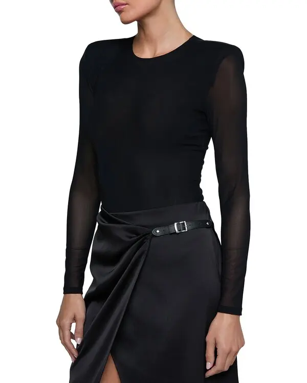 L'Agence Trista Bodysuit - Black