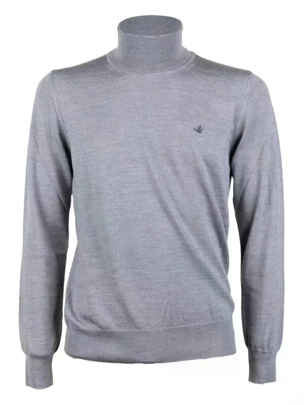 BROOKSFIELD Roll Neck Sweater - Grey