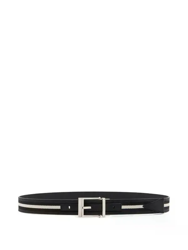 Bally Reversible Leather Belt - Black