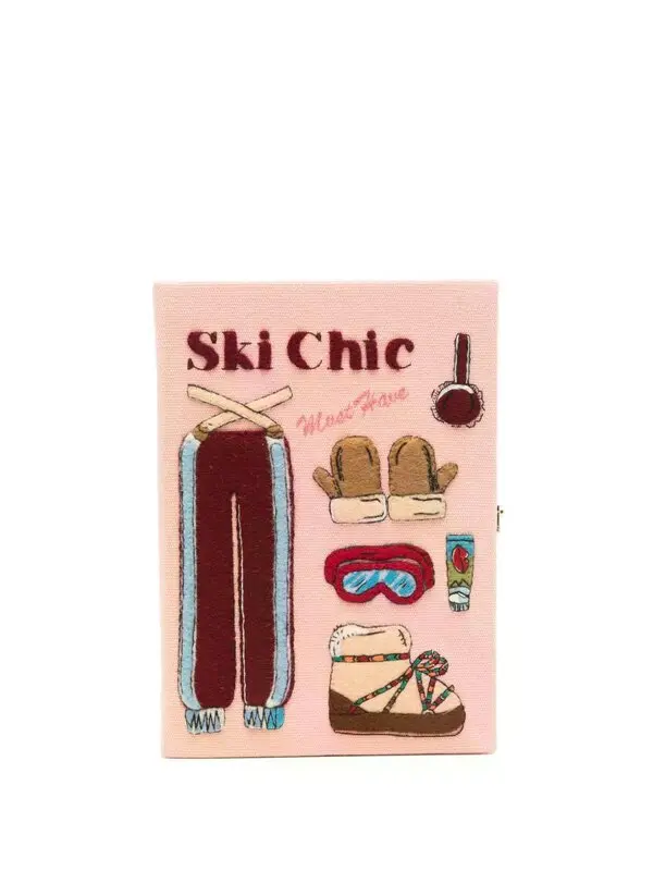 OLYMPIA LE-TAN Ski Chic Clutch - Pink