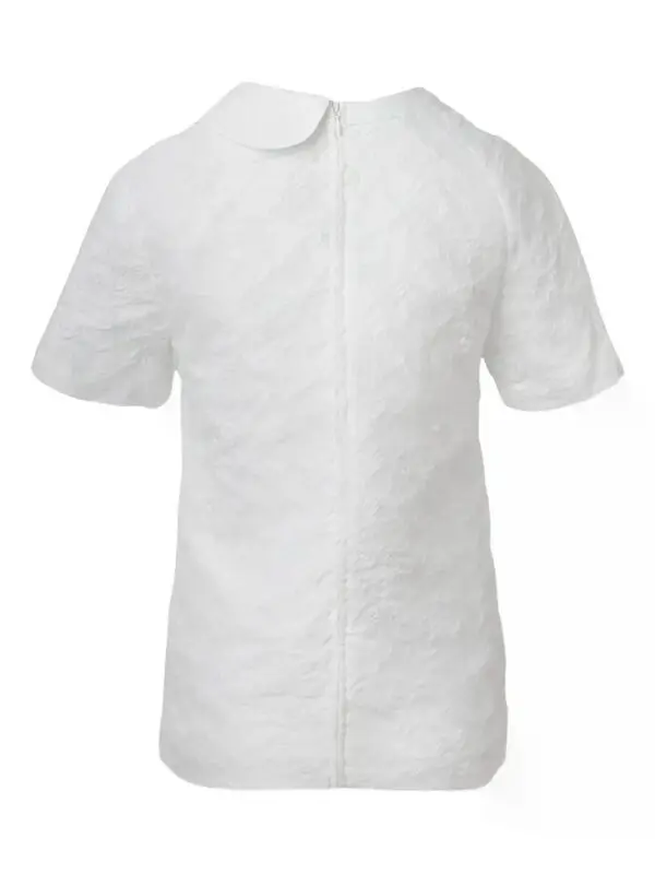 SHUSHU/TONG Semi-peter Pan Collar Top
