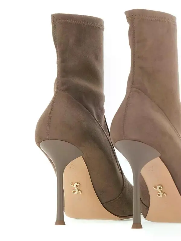 SERGIO LEVANTESI 10mm Meets56 Pointed Ankle Boots