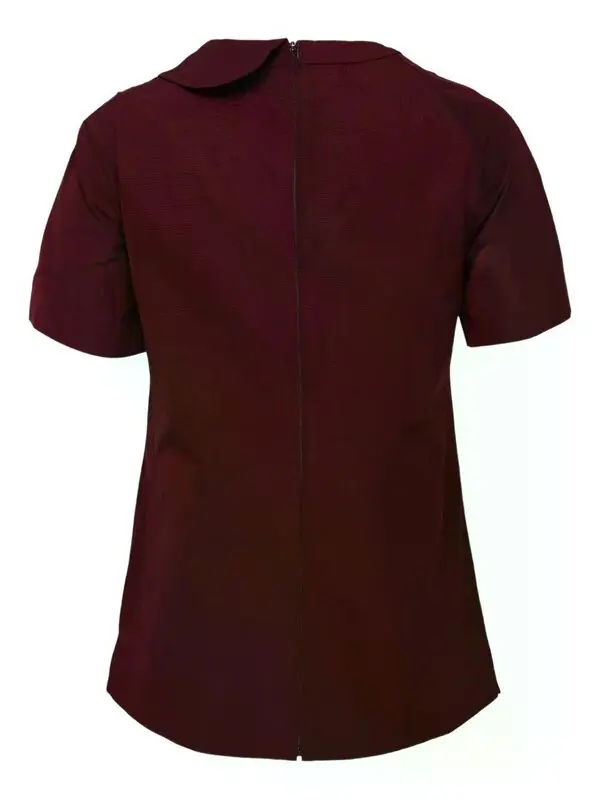 SHUSHU/TONG Semi-peter Pan Collar Top