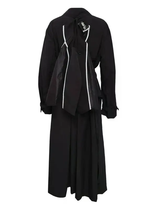 MMAM Long Poncho Trench Coat