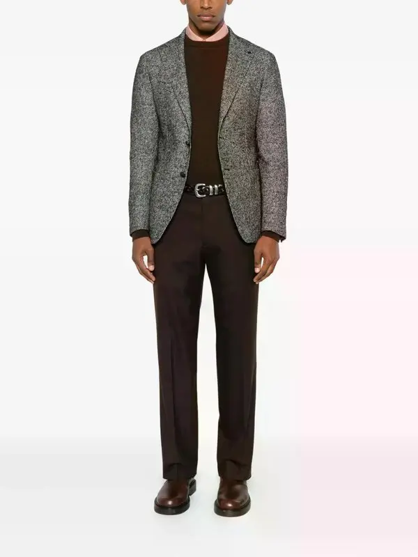 Tagliatore Buttoned Woven Jacket