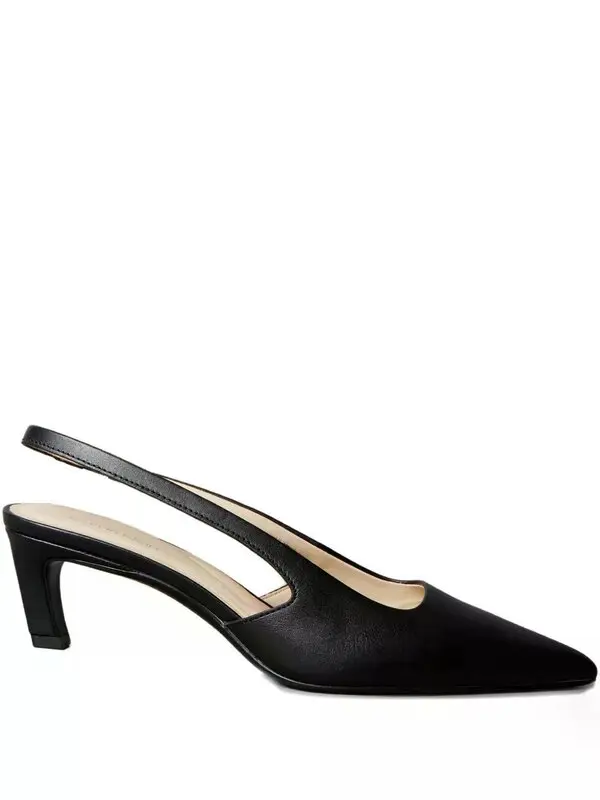 Calvin Klein 40mm Leather Slingback Pumps