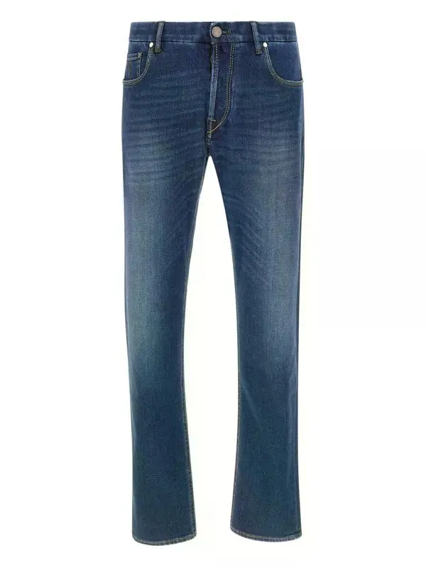 HANDPICKED Ravello Five-pocket Jeans - Blue