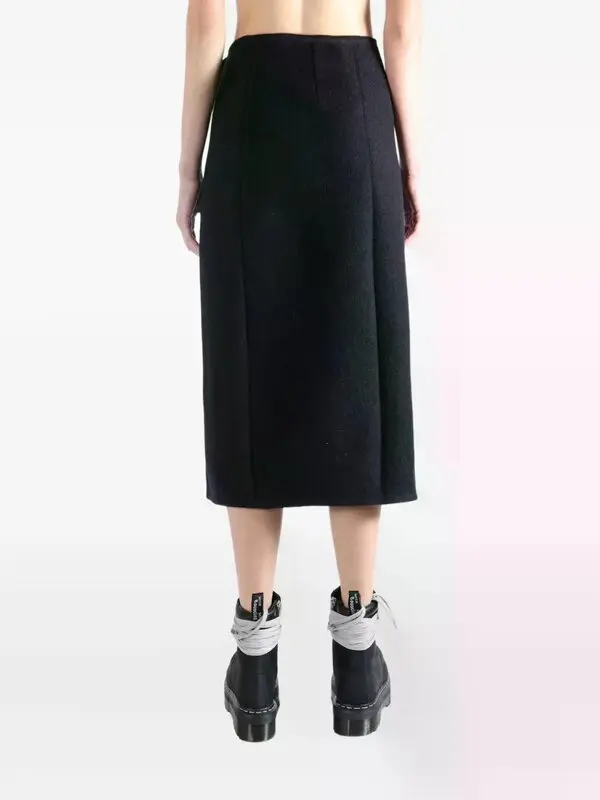 RIER Wool Midi Skirt