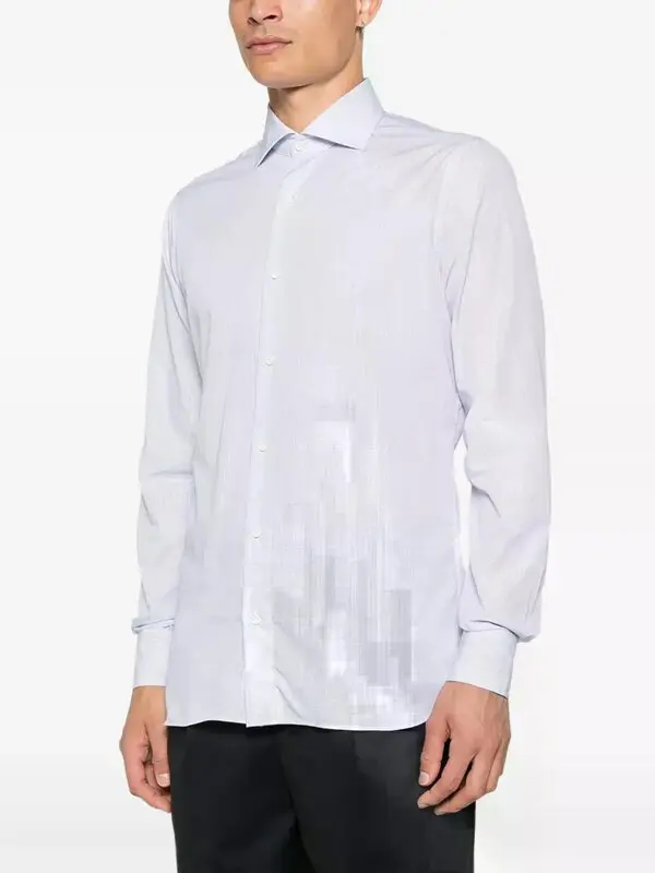 TRUZZI Buttoned Striped Shirt