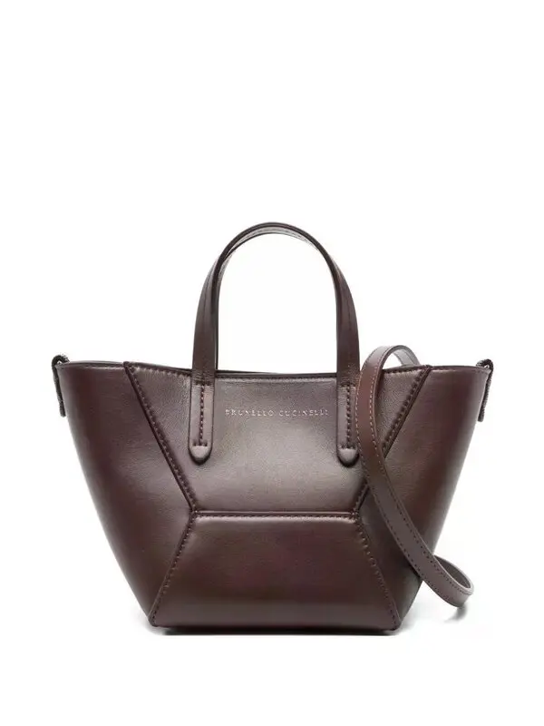 Brunello Cucinelli Top Handle Tote Bag