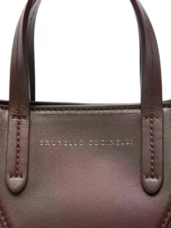 Brunello Cucinelli Top Handle Tote Bag