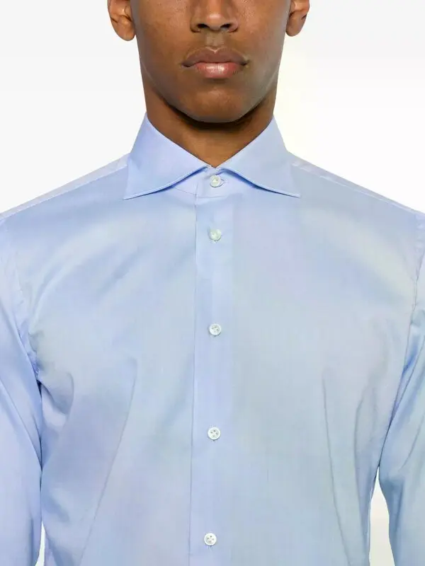 BORRIELLO NAPOLI Pointed-collar Shirt