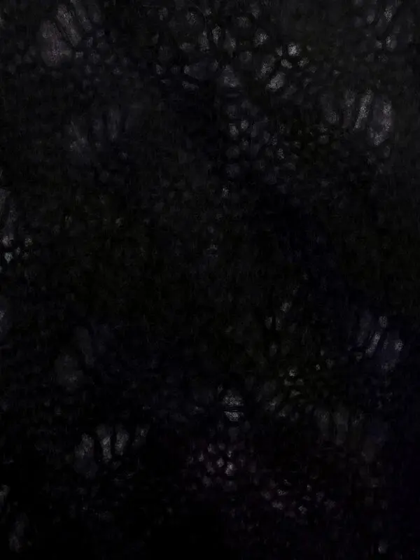 Comme Des Garçons Open-work Long-sleeve Sweater
