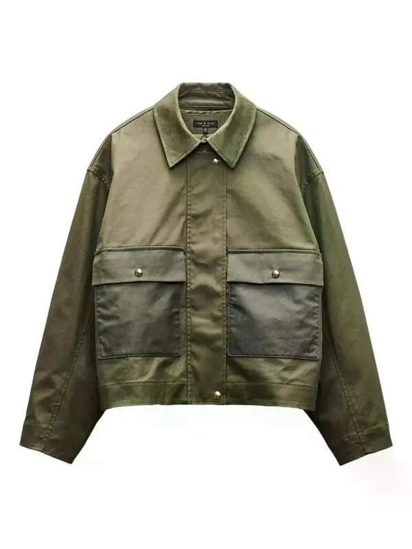 Rag & Bone Nonie Layered Jacket - Green
