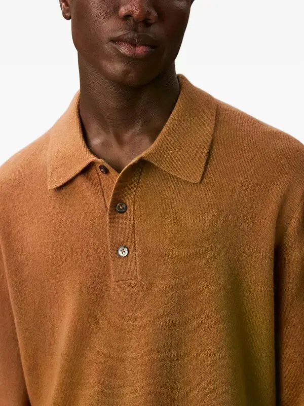 Calvin Klein Polo-collar Cashmere Sweater