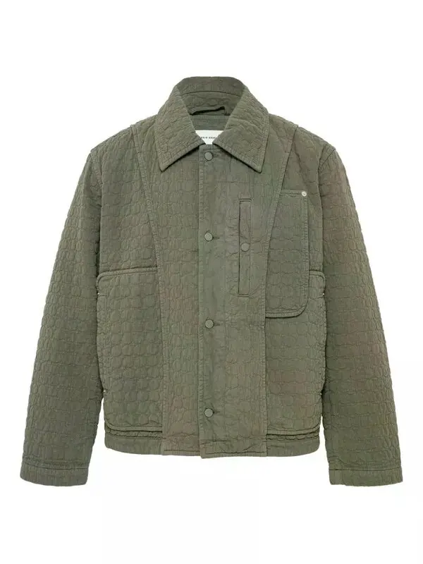 CRAIG GREEN Circle-quilted Jacket - Green