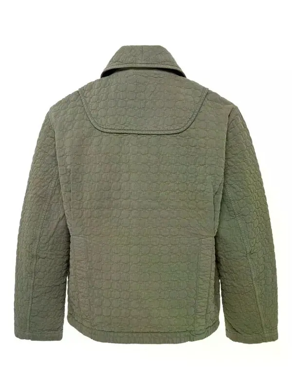CRAIG GREEN Circle-quilted Jacket - Green