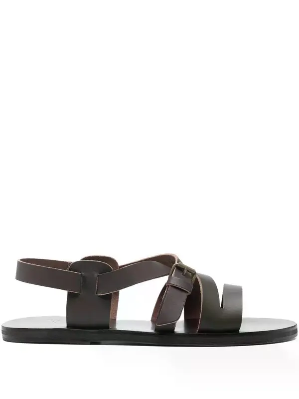 ANCIENT GREEK SANDALS Hercules Sandals - Brown