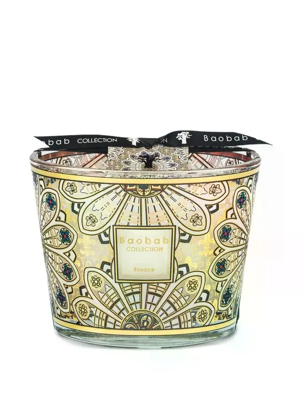 BAOBAB COLLECTION Rosace Candle - Neutrals