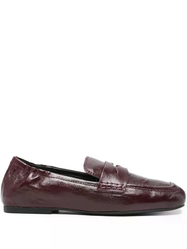 Ash Leather Loafers