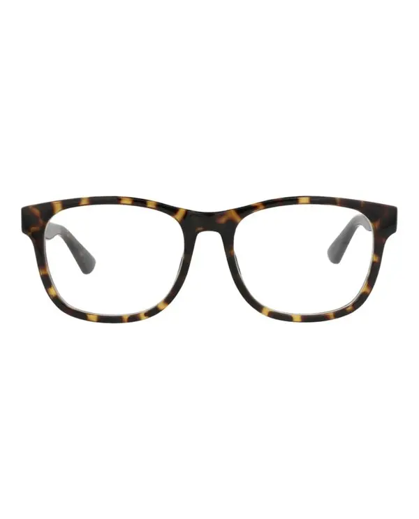 Gucci Square-frame Injection Optical Frames - Havana Havana Transparent (gg1344o/30013881/006)