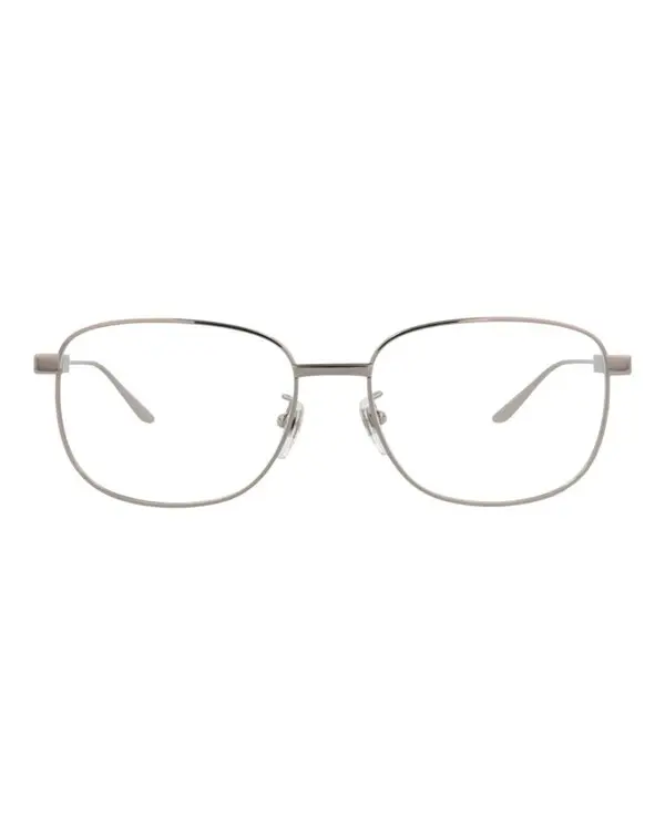 Gucci Square-frame Metal Optical Frames - Ruthenium Ruthenium Transparent (gg1312o/30013899/001)