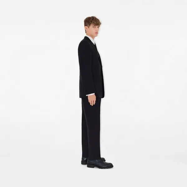 Burberry Wool Mohair Tailored Trousers