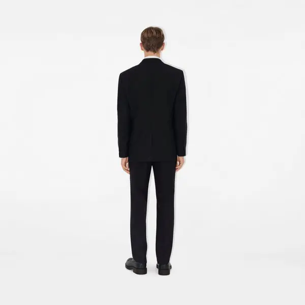 Burberry Wool Mohair Tailored Trousers