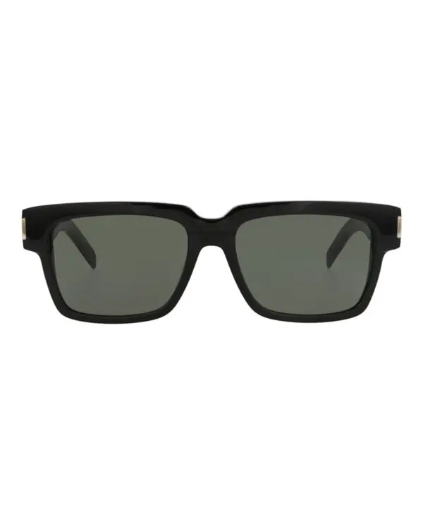 Saint Laurent Square Frame Recycled Acetate Sunglasses - Black Havana Grey (sl732fvadi/30015924/002)