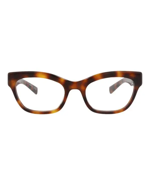 Saint Laurent Cat Eye Recycled Acetate Optical Frames - Havana Havana Transparent (sl643/30014748/003)