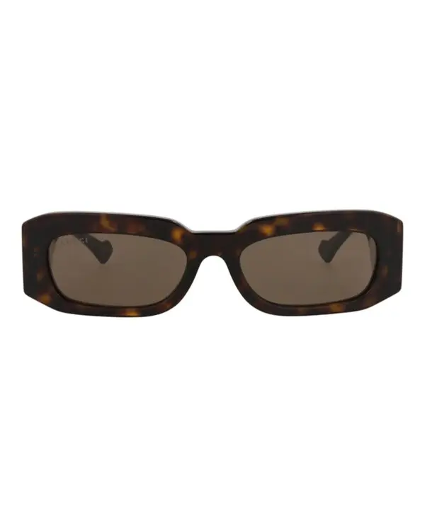 Gucci Square-frame Recycled Acetate Sunglasses - Havana Havana Brown (gg1426s/30014474/002)