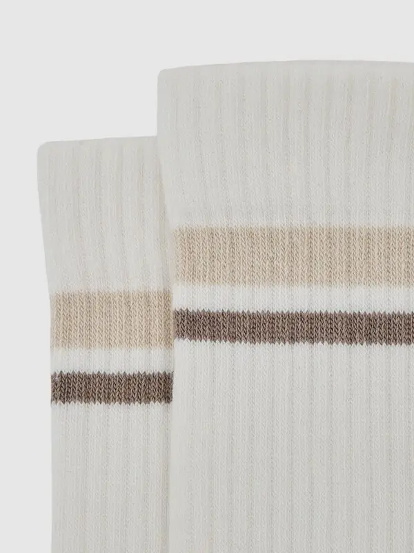 REISS Cotton-blend Striped Socks