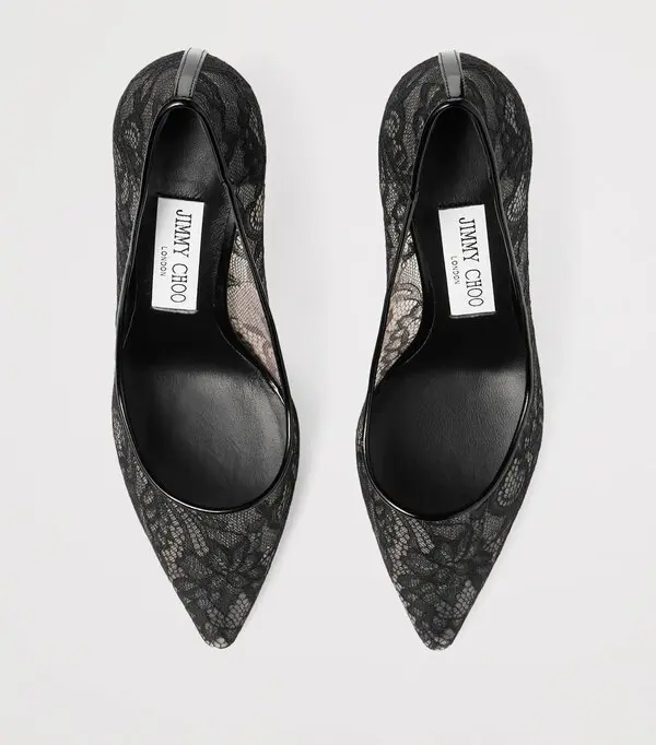 JIMMY CHOO Romy 85 Lace Pumps