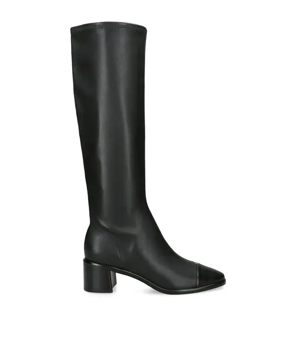 Tory Burch Leather Knee-high Heeled Boots