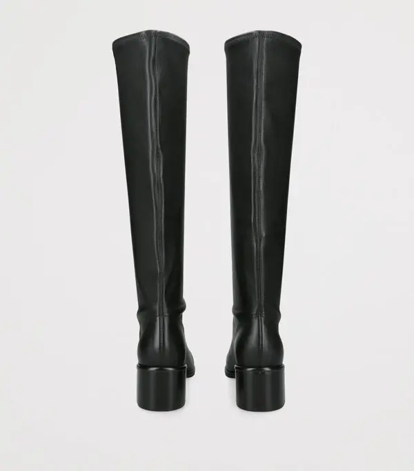 Tory Burch Leather Knee-high Heeled Boots