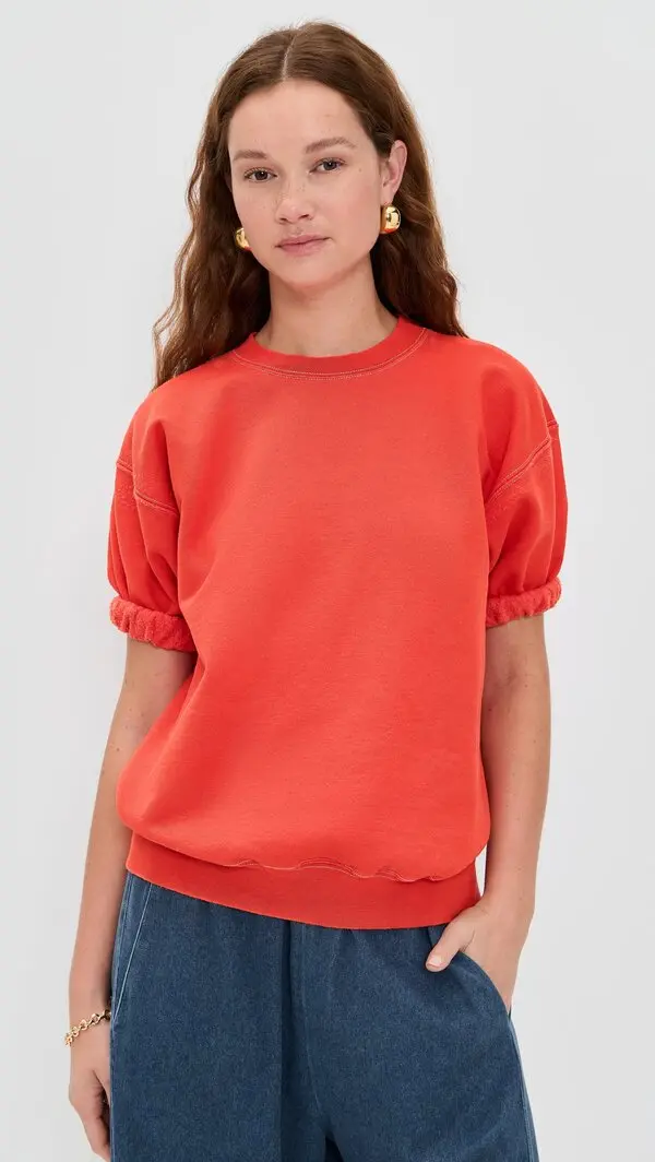 Rachel Comey Stanza Sweatshirt - Tomato